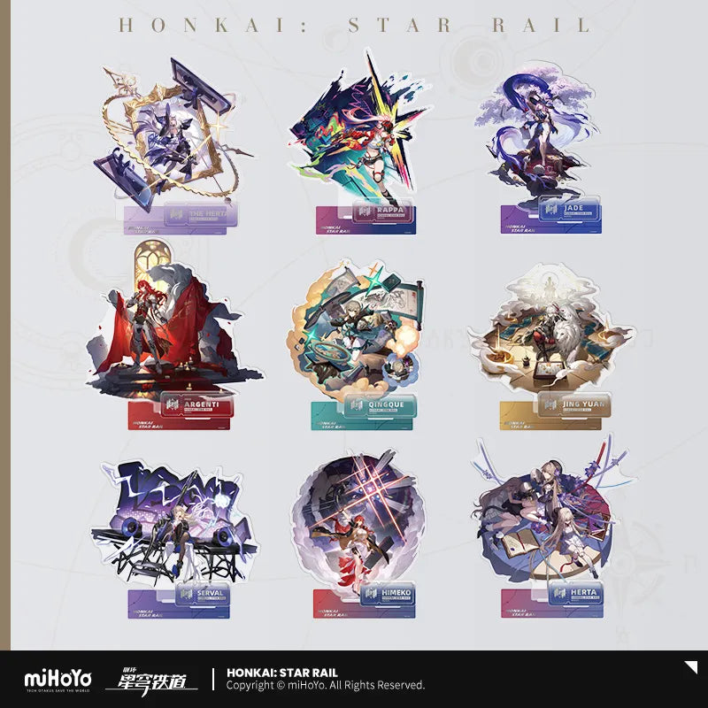 Honkai: Star Rail Erudition Path Character Art Series Acrylic Standee ...