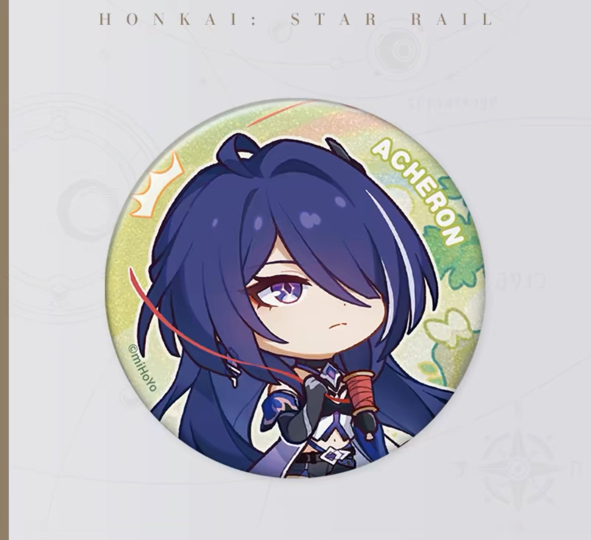 Honkai: Star Rail New Year Series Character Badge Acheron (In-Stock ...