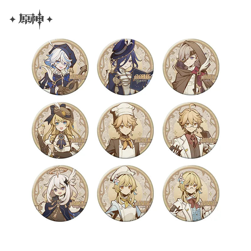 Genshin Impact Hunting Shadows Series Character Badge – StarryNumby