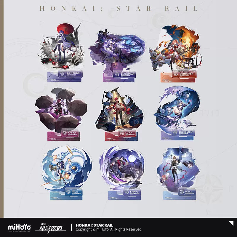 Honkai: Star Rail Nihility Path Character Art Series Acrylic Standee ...
