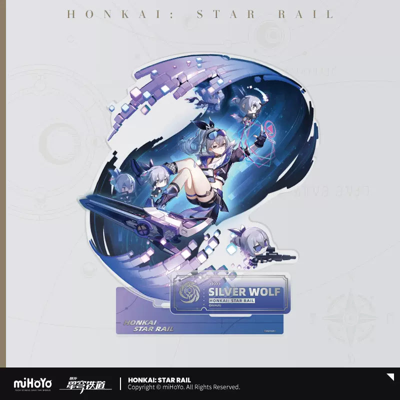 Honkai: Star Rail Nihility Path Character Art Standee Silver Wolf (In ...