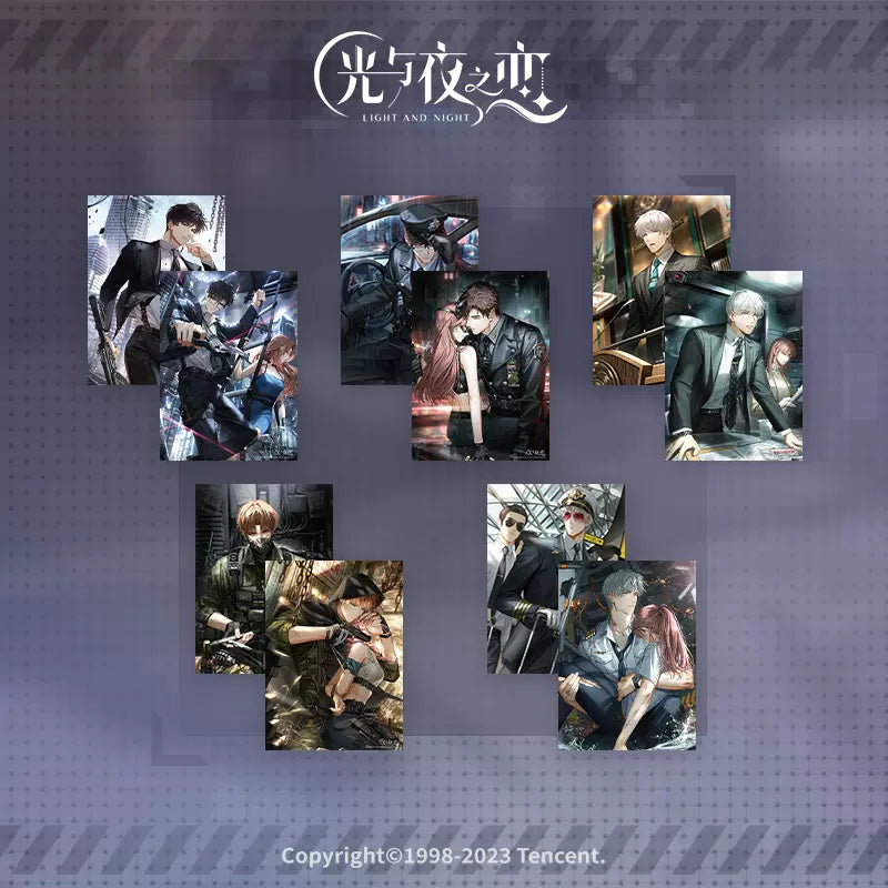 Light and Night #4 Series Character Poster – StarryNumby