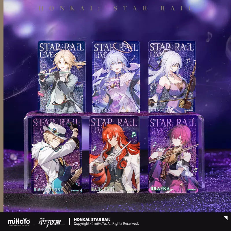 Honkai:Star Rail LIVE 2024 Character Acrylic Quicksand Ornament Block ...