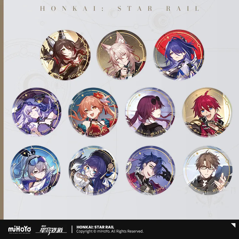 Honkai: Star Rail Nihility Path Character Art Series Badge – StarryNumby
